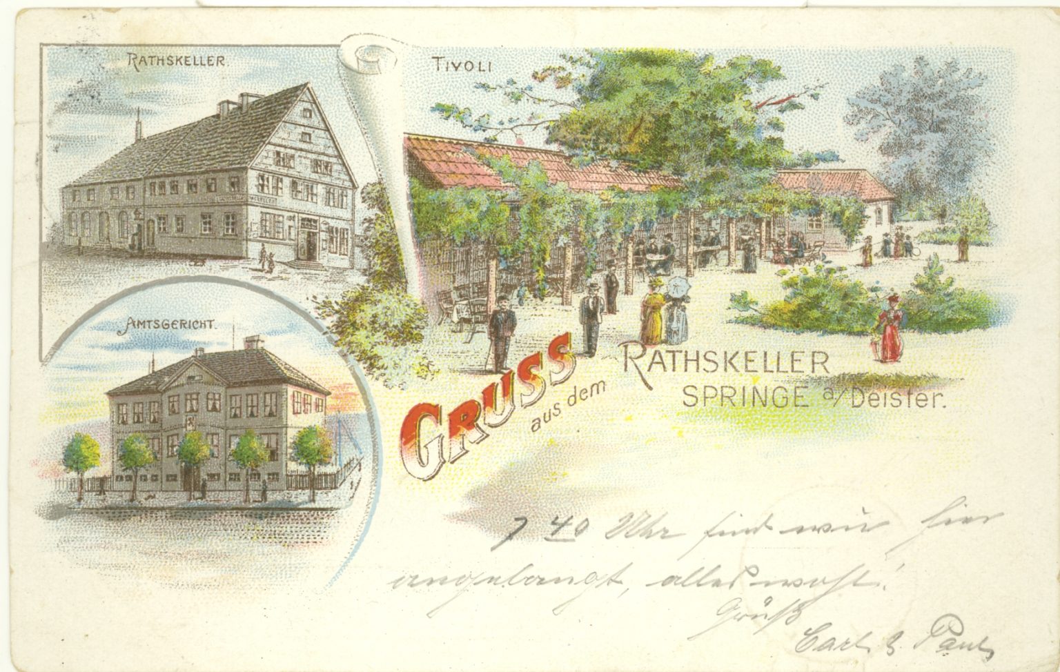Springe (Stadt) - Historische Ansichtskarten